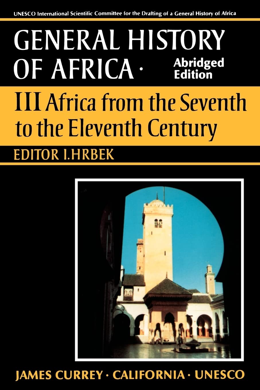 Amazon.com: UNESCO General History of Africa, Vol. III, Abridged ...