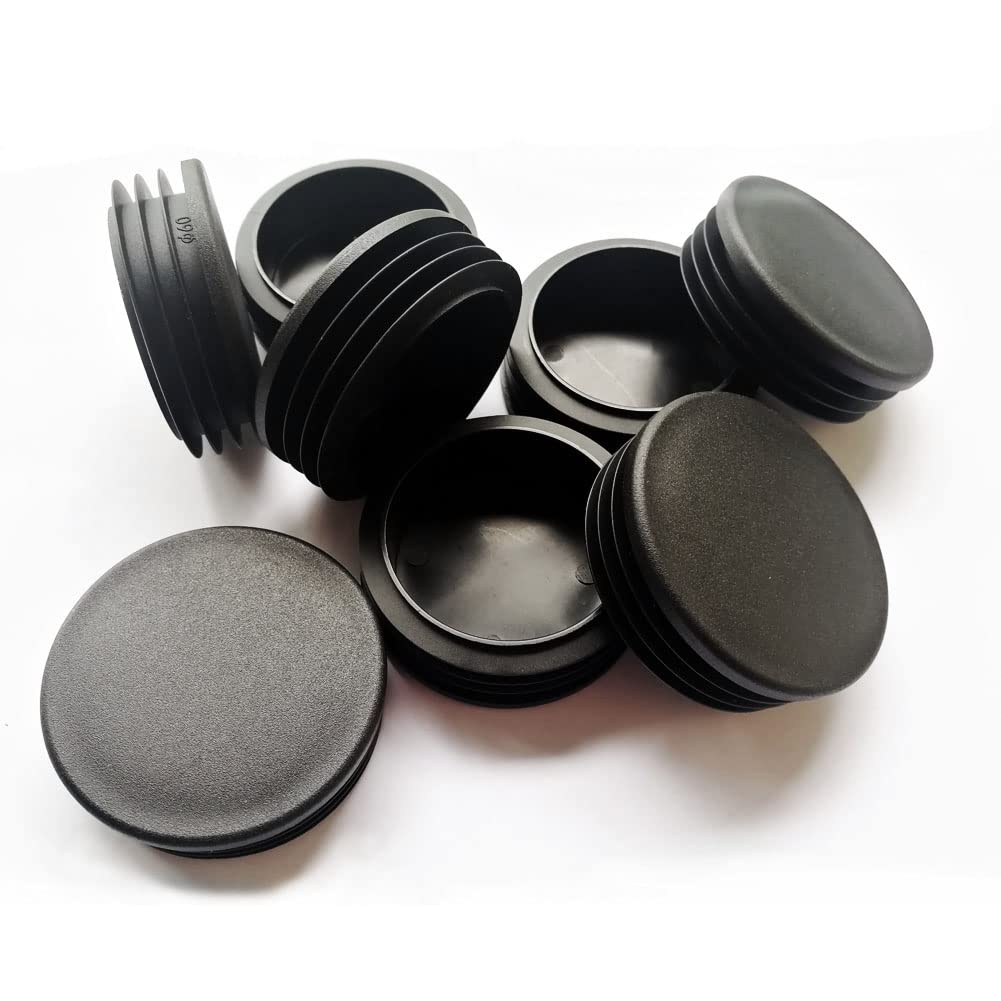 Amazon.com: CaSuTong 2 3/8 Inch (60mm) Round Plastic Plugs, Tubing End ...