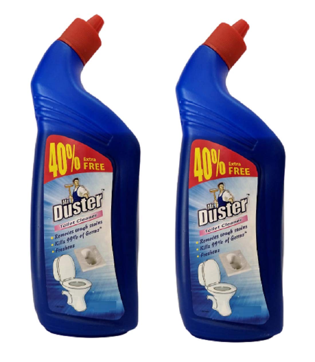 Mr. Duster Toilet Cleaner Fresh Fragrance 500 Ml (Pack of 2) : Amazon ...