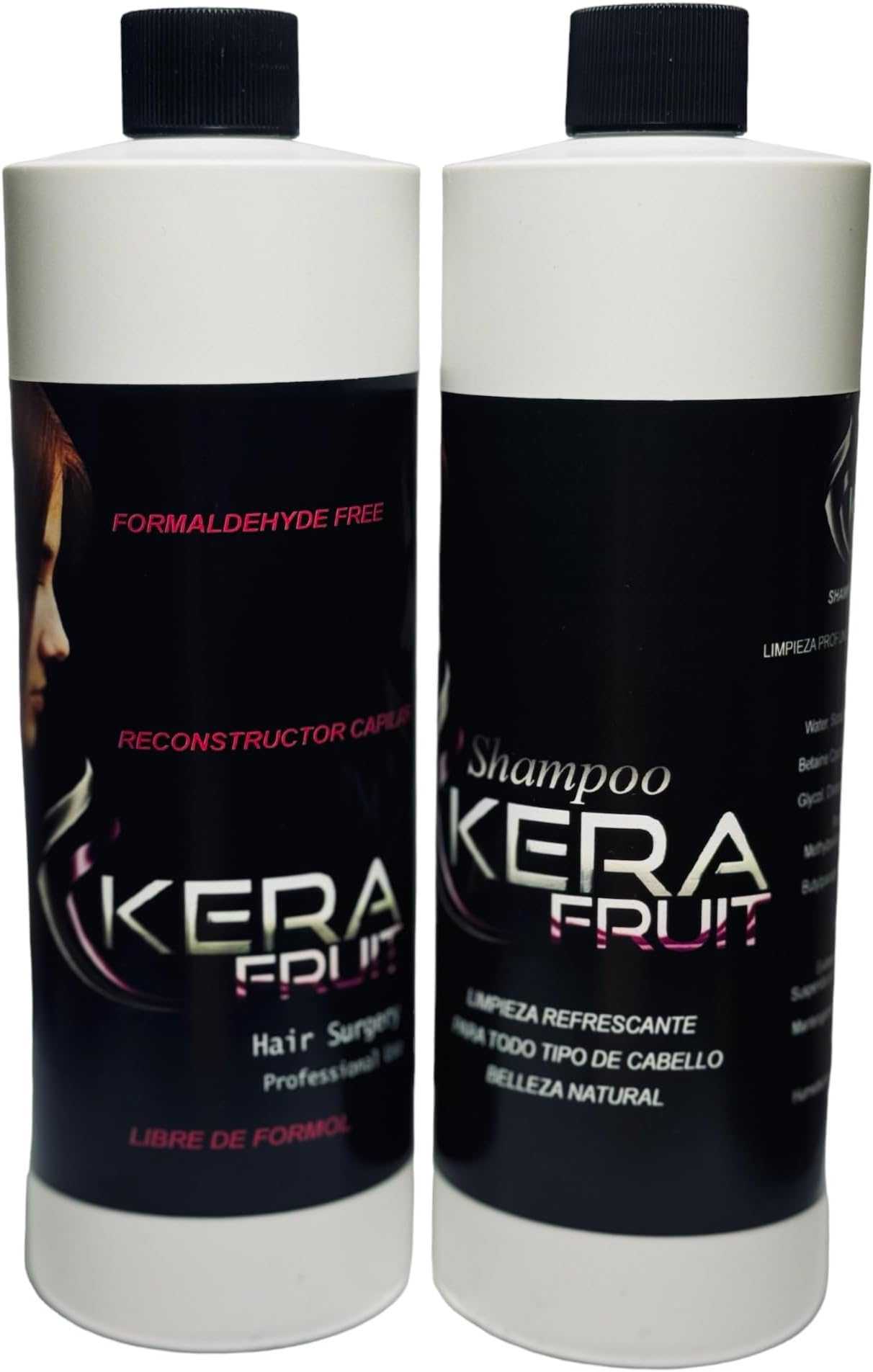 Amazon.com : KERA FRUIT Cirugia Capilar Para el Cabello Libre de Formol ...