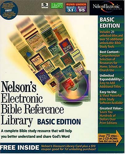 Nelson's Electronic Bible Reference Library: Basic Edition - 21 Books ...