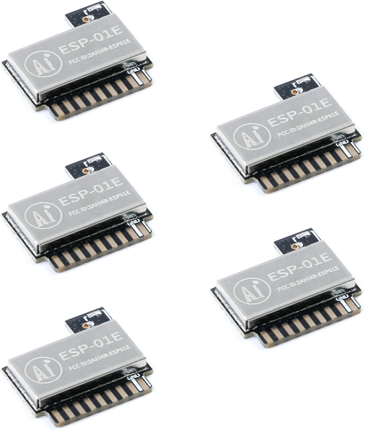 Amazon.com: 000 JESSINIE 5Pcs ESP-01E ESP8285 Wireless WiFi Module ESP ...