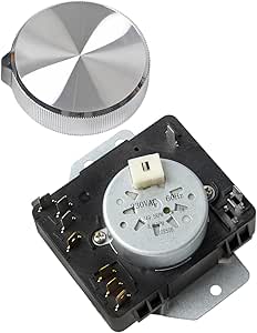 Amazon.com: Dryer Timer & Knob Kit Fit for Maytag MED4500MW0 ...