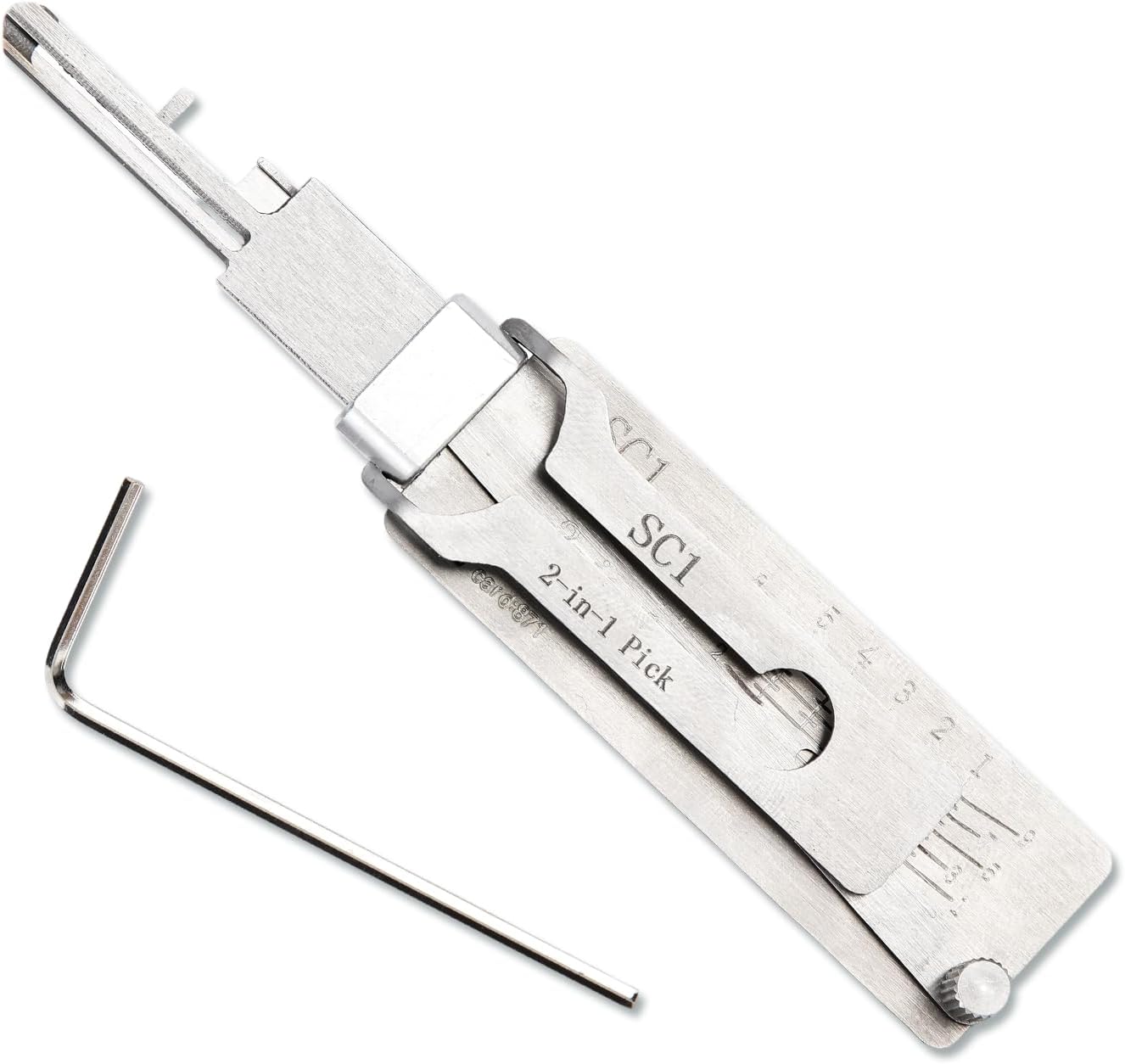 SS002 Pro Lock Pick Tool,2 in 1 Pick and Decoder Tools for S-Groove ...