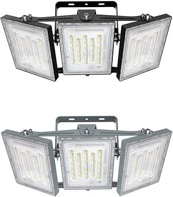 STASUN 2Pack 300W Dusk to Dawn LED Flood Light, 30000lm 6000K Super ...