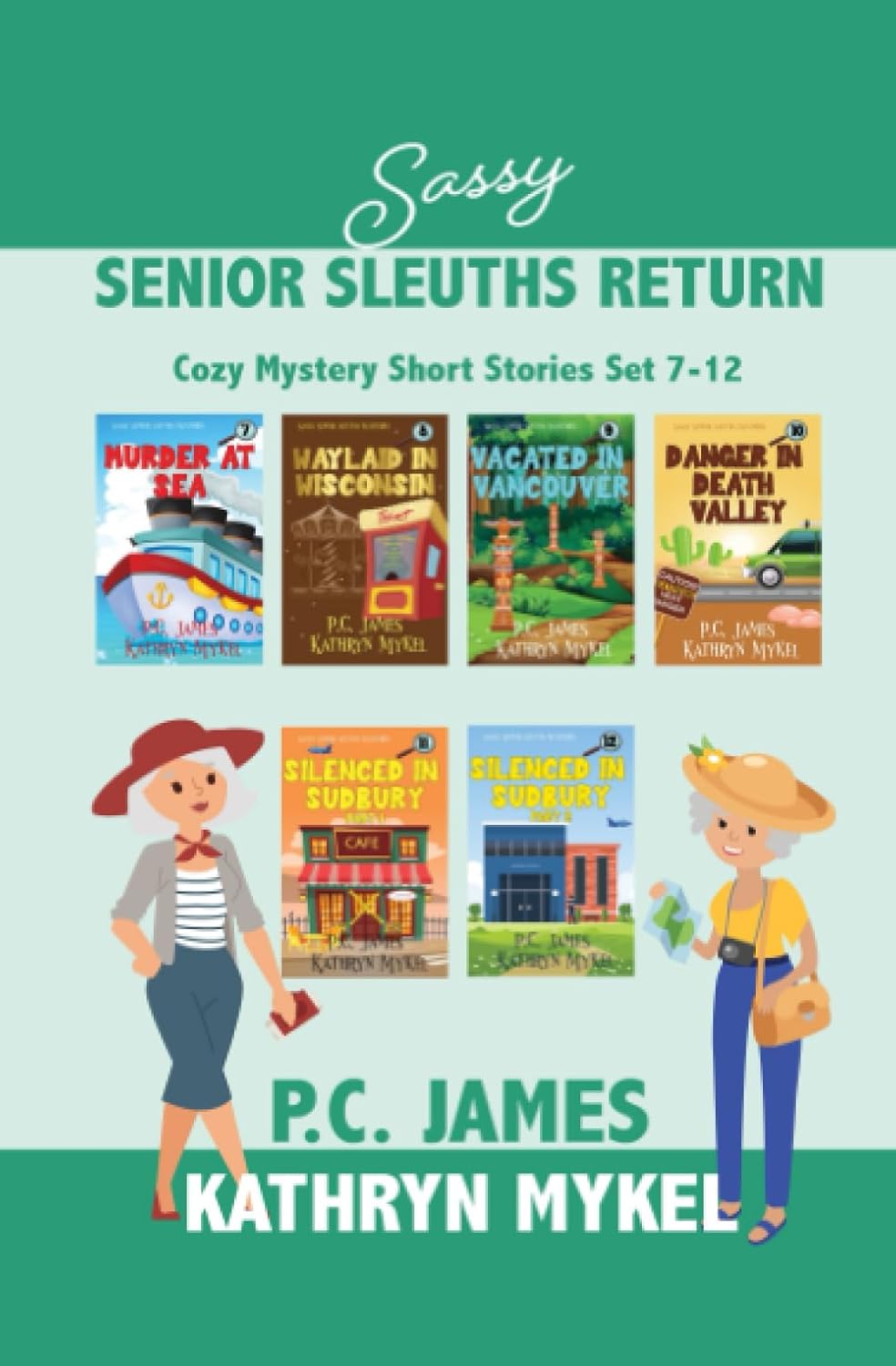 Amazon.com: Sassy Senior Sleuths Return: 9798385544189: James, P.C ...