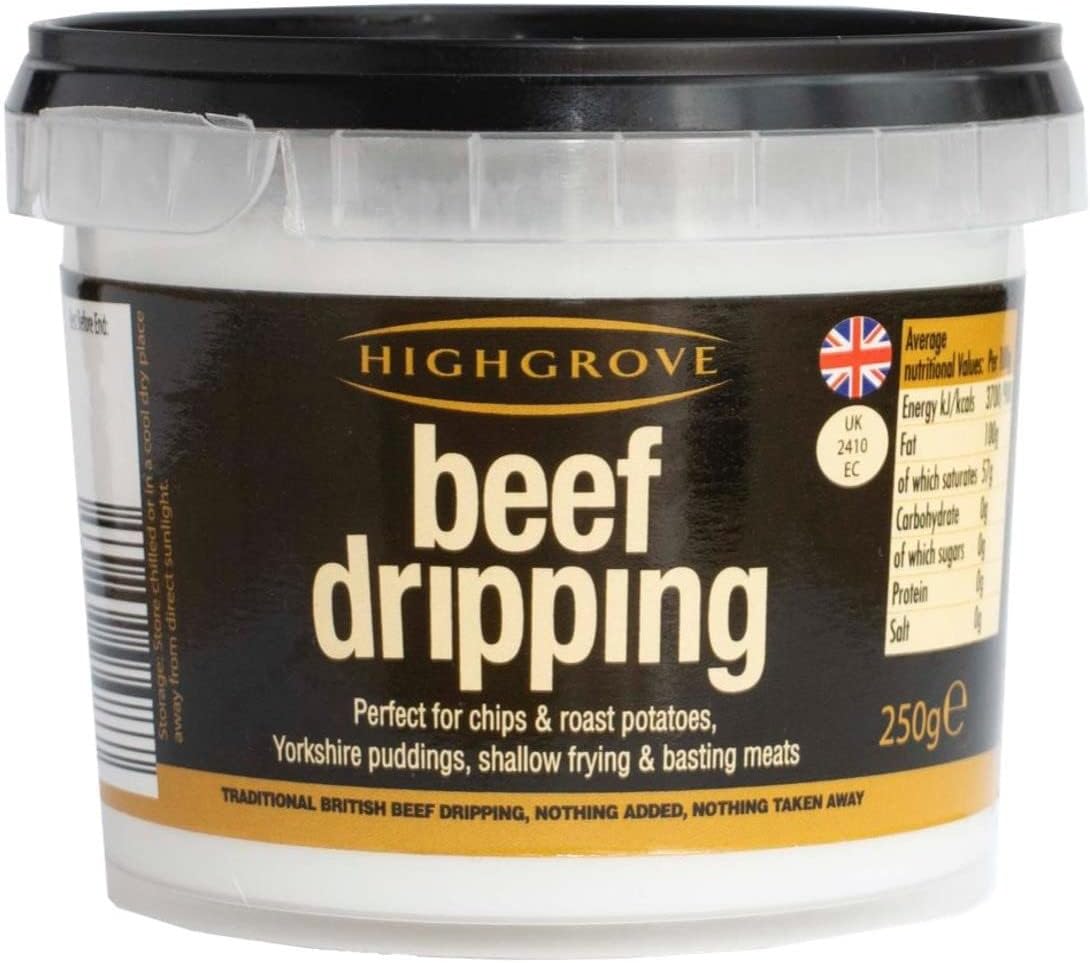 Highgrove Premium Beef Dripping 250g : Amazon.co.uk: Grocery