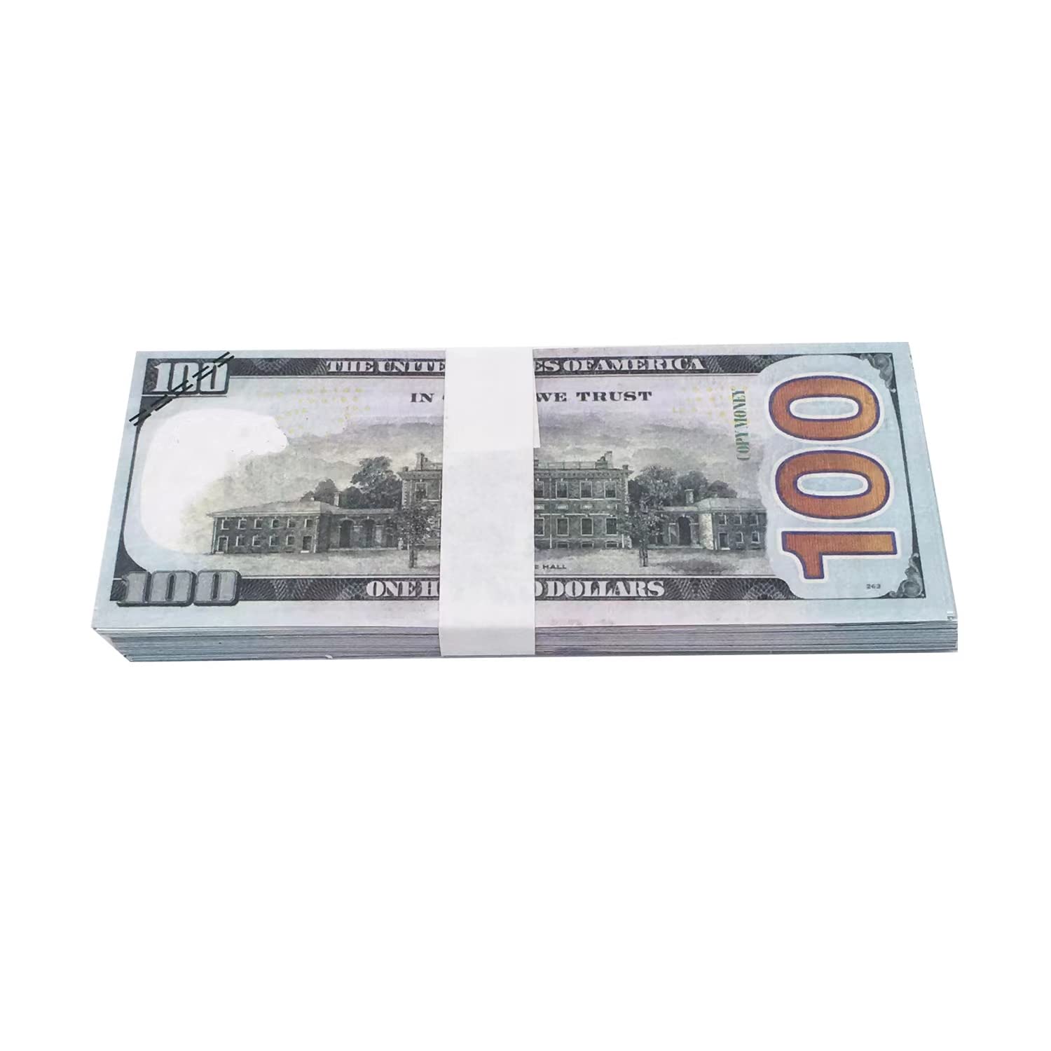 Movie Prop Money Full Print 2 Sided, Play Money 100 pcs 100 Dollar ...