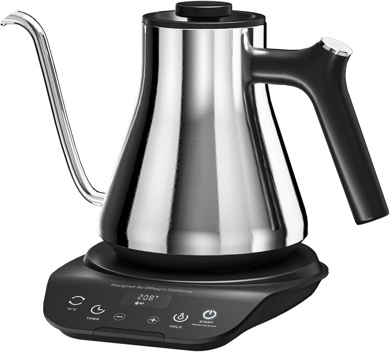 Amazon.com: Electric Gooseneck Kettle for Drip and Pour Over Coffee and ...
