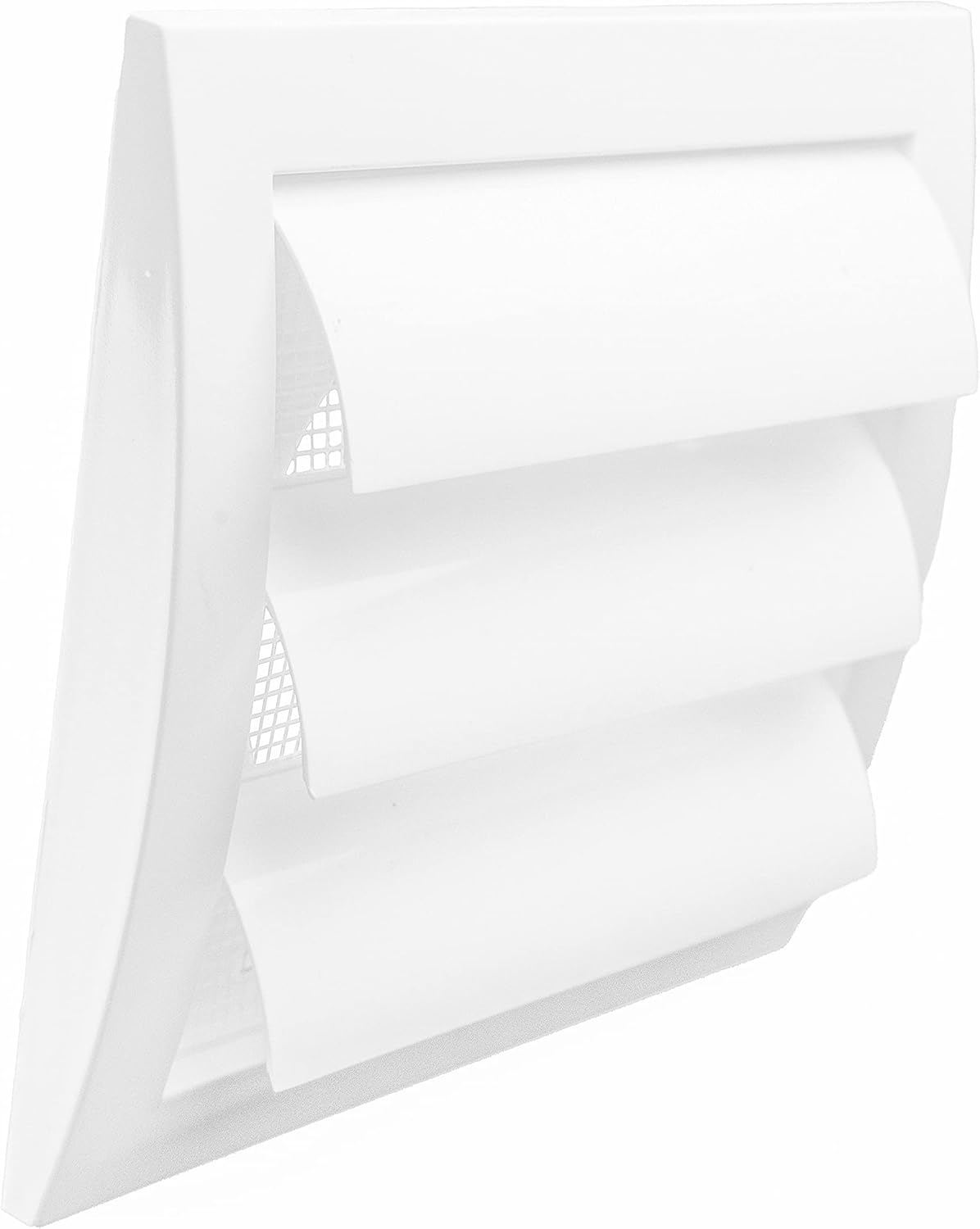 Amazon.com: 4" Inch Ventilation Duct Cover with Damper Flaps. Dryer ...