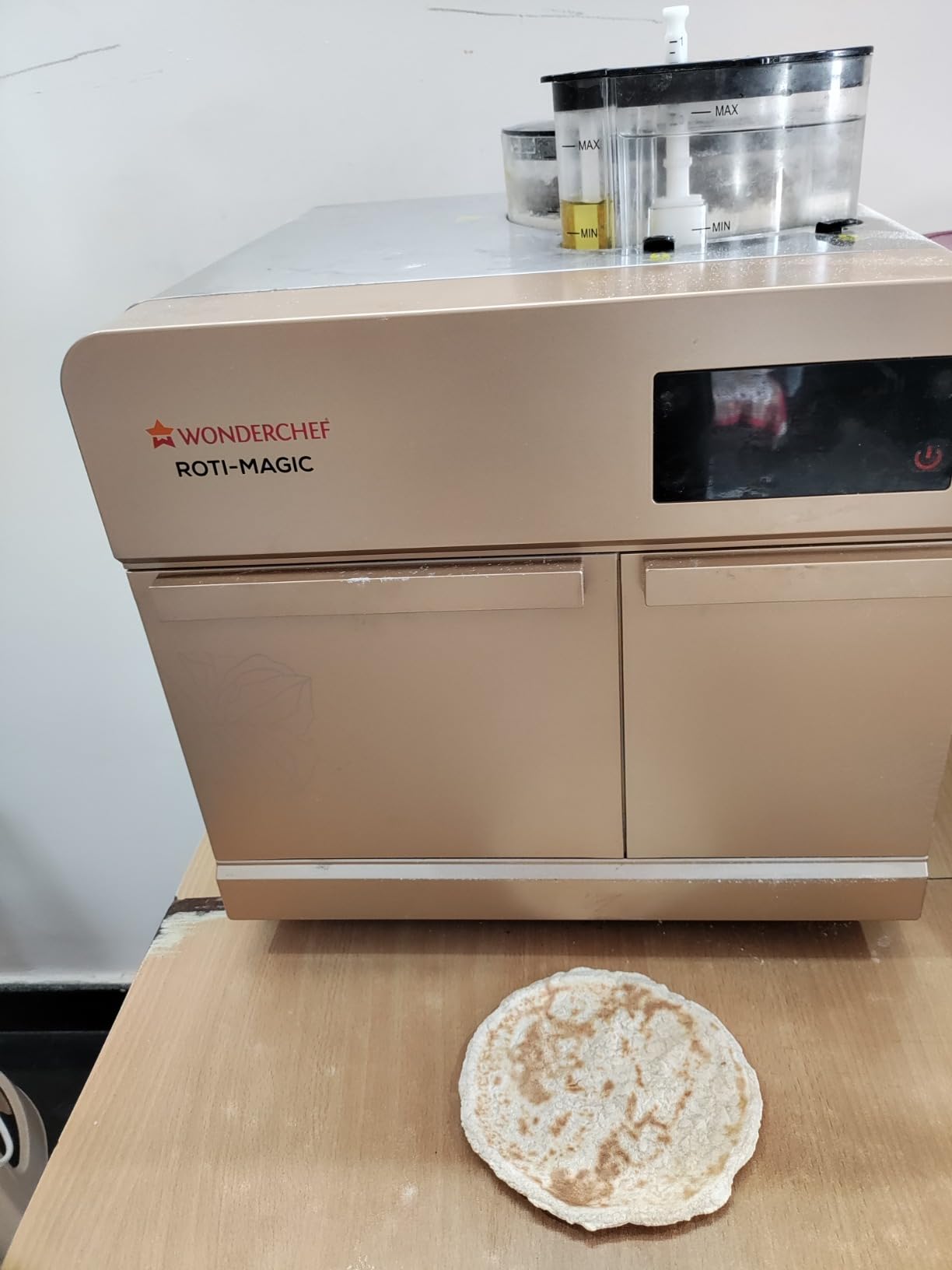 Buy Wonderchef Roti-Magic, Fully Automatic Roti Maker, Hot Rotis From ...