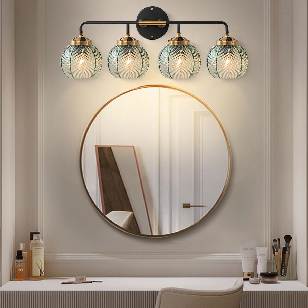 Art Glass Bathroom Light Designer Bathroom Lighting & Bathroom Vanity