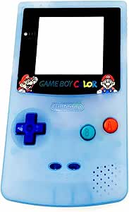 Amazon.com: New for GBC Extra Housing Case Luminous Clear Blue Shell ...
