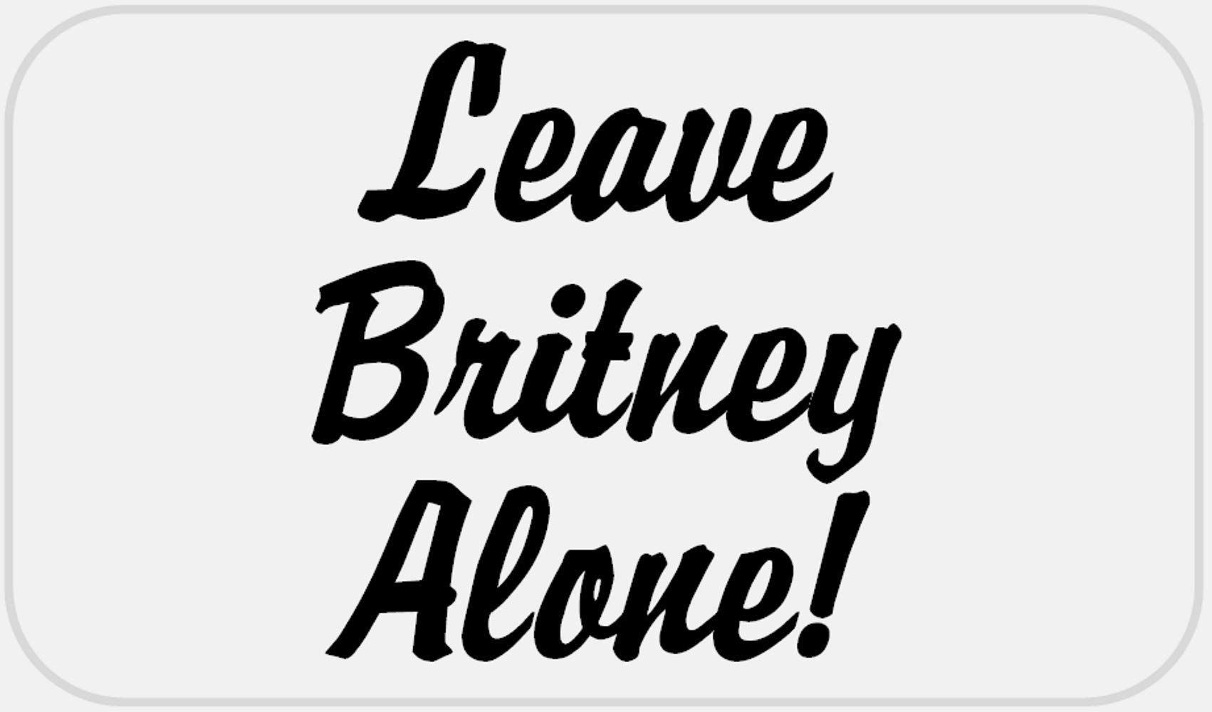 Leave Britney Alone Meme