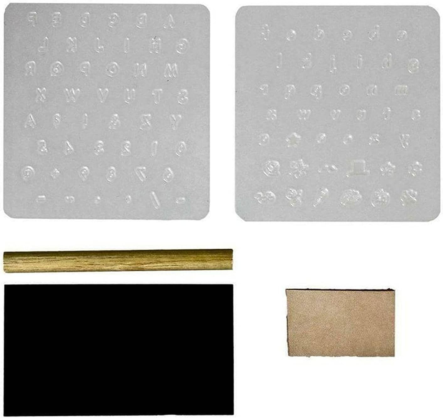 Amazon.com: Craft Sha 4.5mm Alphabet Numbers Leathercraft San Serif ...
