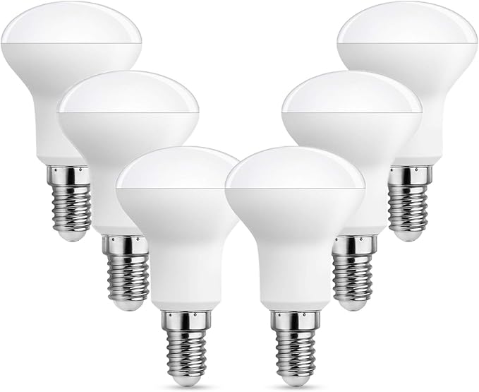 Spotlight Bulbs R50 E14 LED Cool White 6000K, 120° Beam Angle, 5W ...
