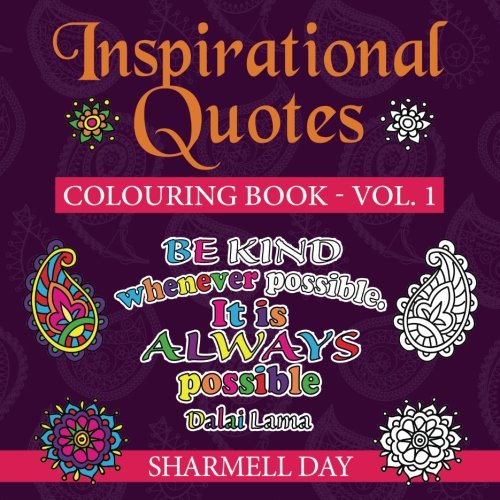 Inspirational Quotes: Colouring Book: Volume 1: Amazon.co.uk: Day ...