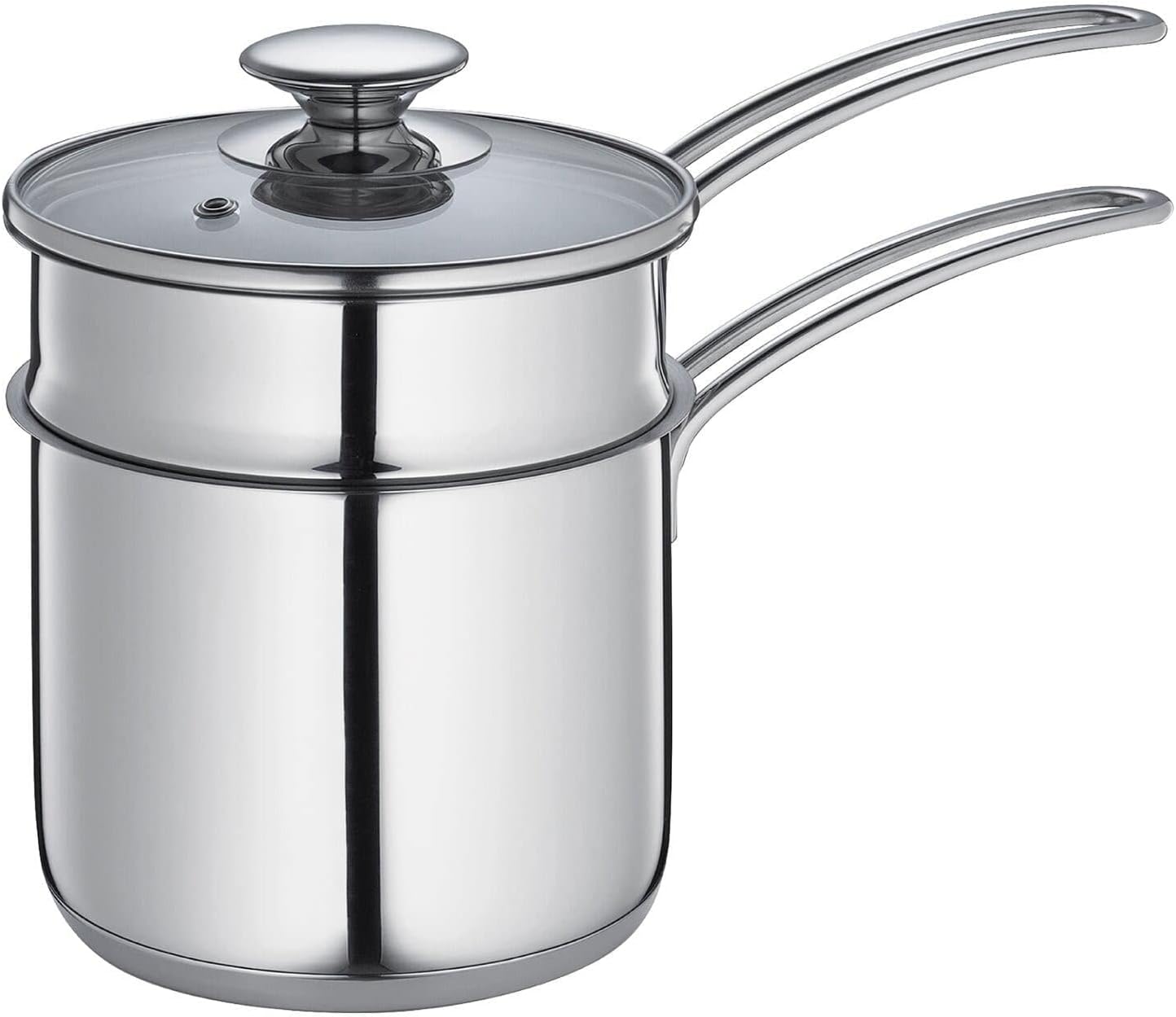 Ancillary Range AG033 16 cm Porringer/ Double Boiler , Silver : Amazon ...