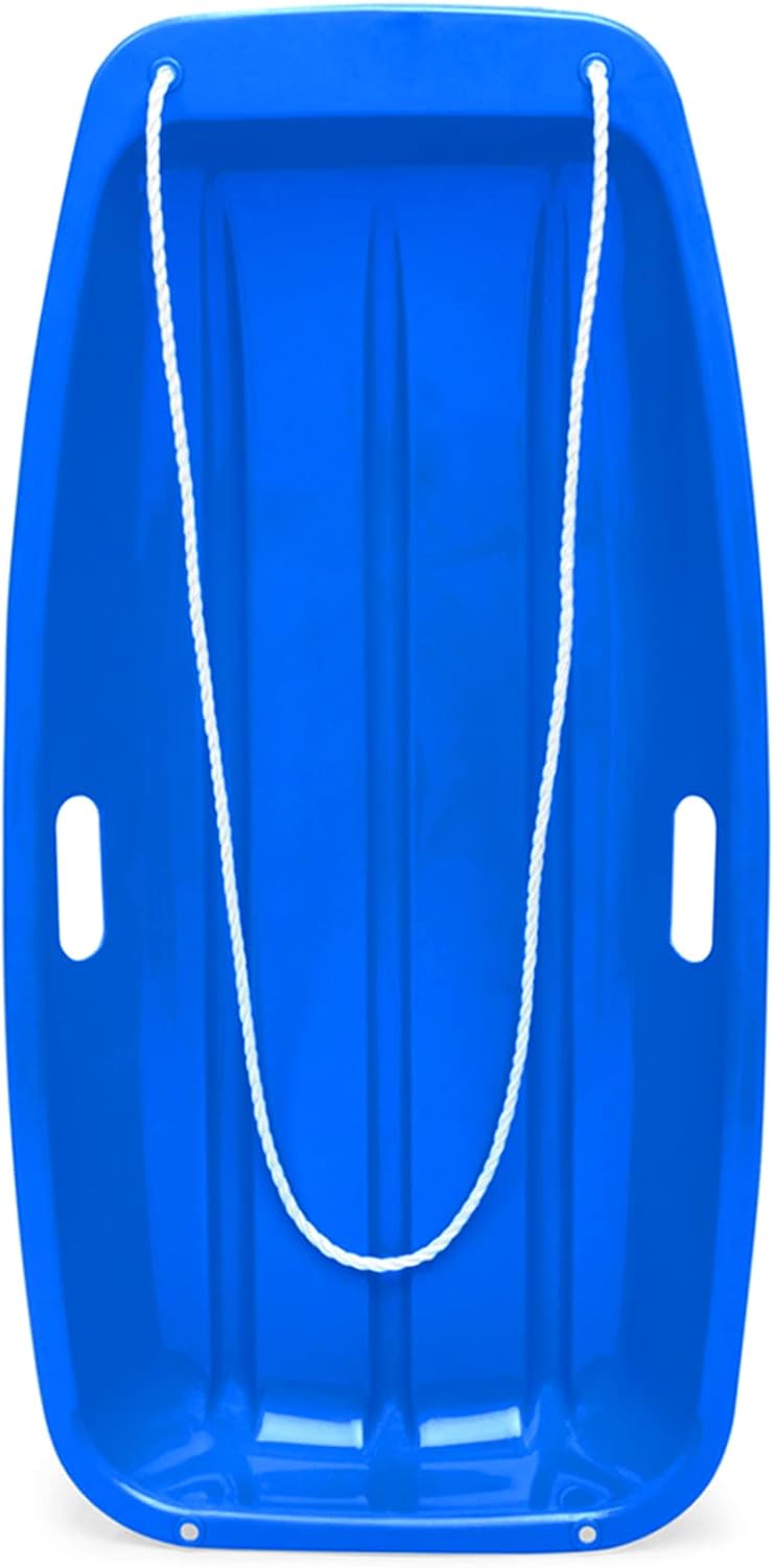 Amazon.com : AQV Snow Sleds for Kids and Adult - 35 Inch Downhill ...