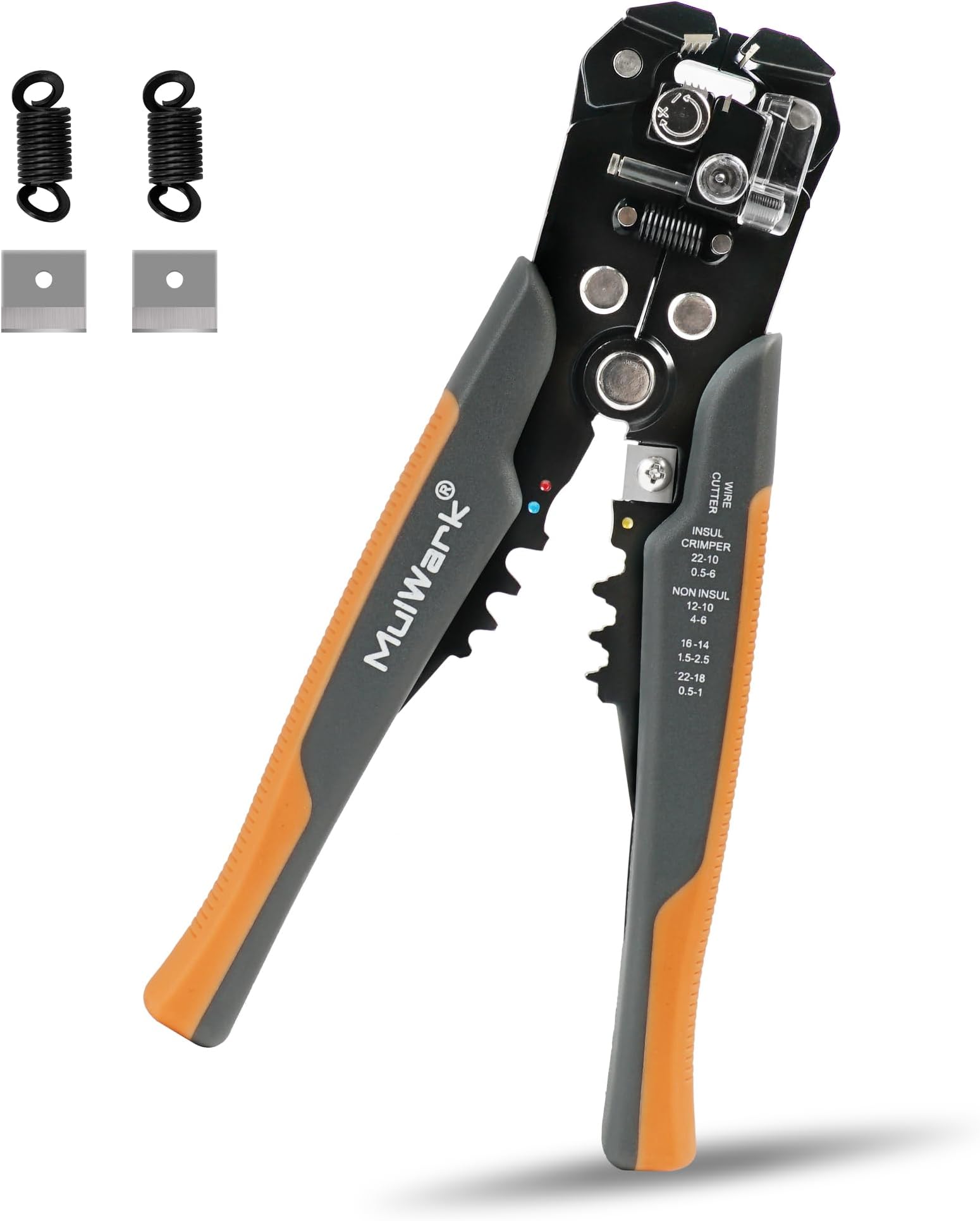 3-In-1 Multi Self Adjusting Wire Stripper/Cutter/Crimper - 8-Inch ...