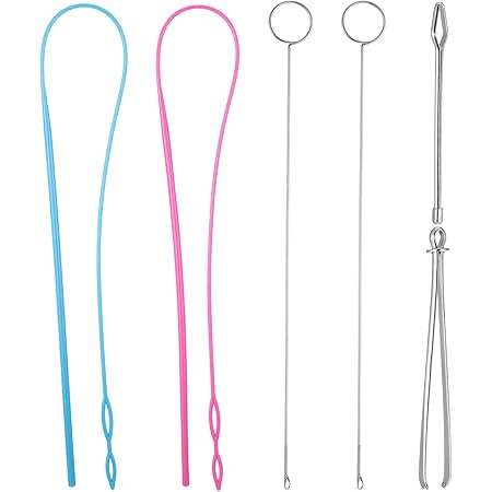 6 Pieces Sewing Loop Kit, Include Loop Turner Hook Flexible Drawstring ...