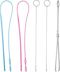 Amazon.com: WILLBOND 6 Pcs Flexible Drawstring Threader Tool Sewing ...