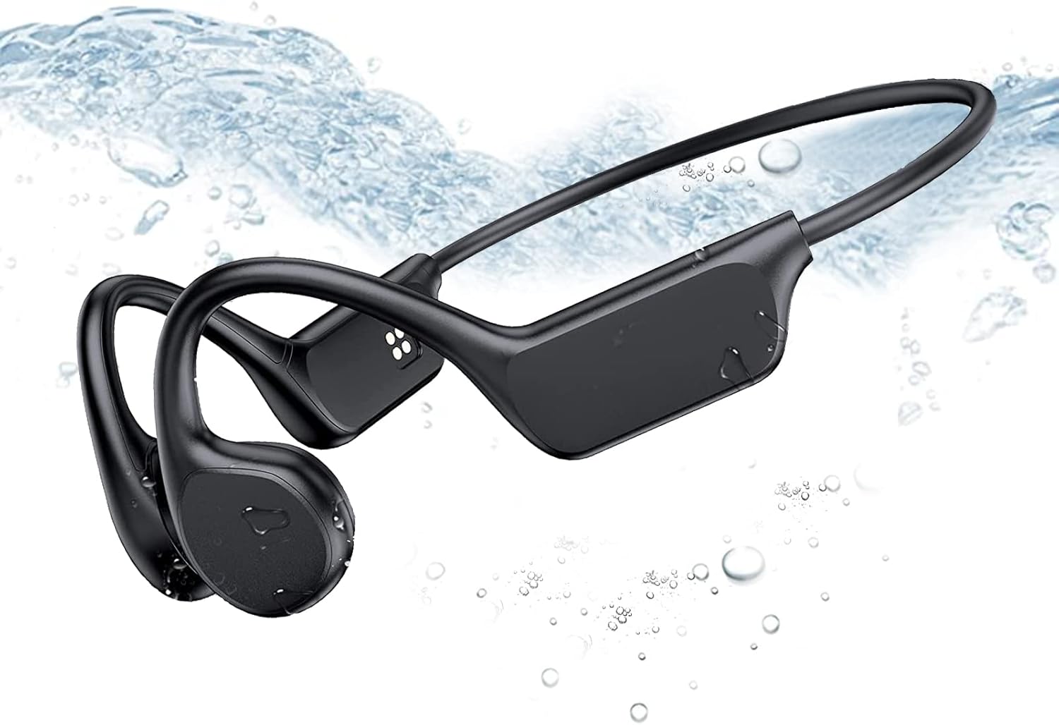 Amazon.com: Bone Conduction Headphones - IPX8 Waterproof Swimming ...