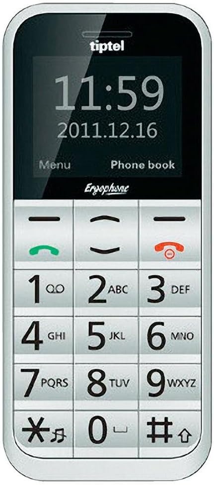Tiptel Ergophone 6071 - Smartphone con tasti grandi, ingresso 3,5 mm ...