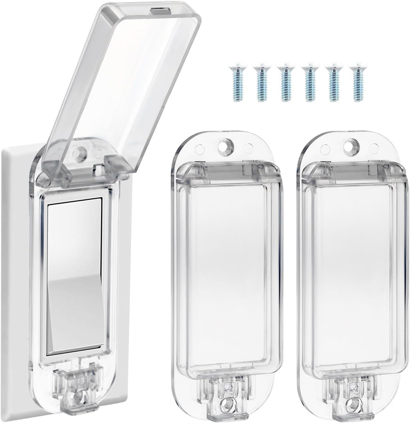 3Light Switch Guard Cover,Light Switch Cover Guard,Clear Light Switches ...