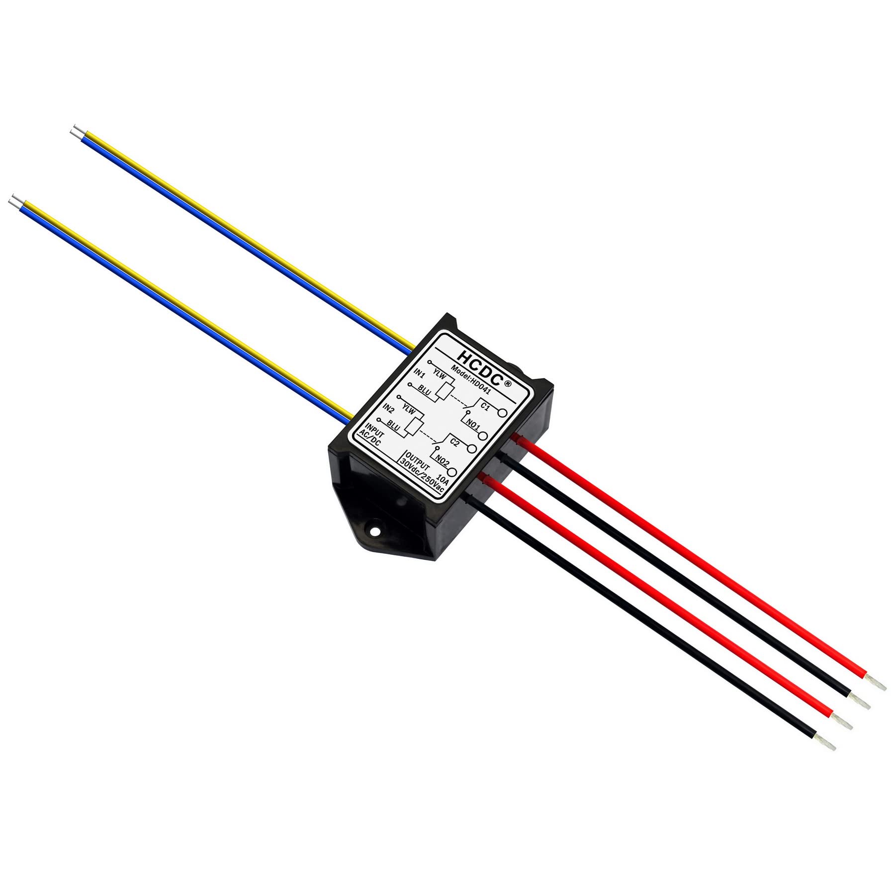 Snapklik.com : Dual SPST-NO 10 Amp Power Relay Module