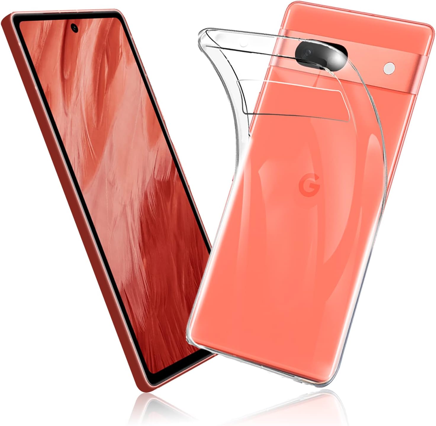 Amazon.co.jp: FOR Google Pixel 7a ケース Google Pixel 7a カバー クリア TPU 透明保護 ソフト シリコンケース 薄型 落下防止 衝撃吸収 ...