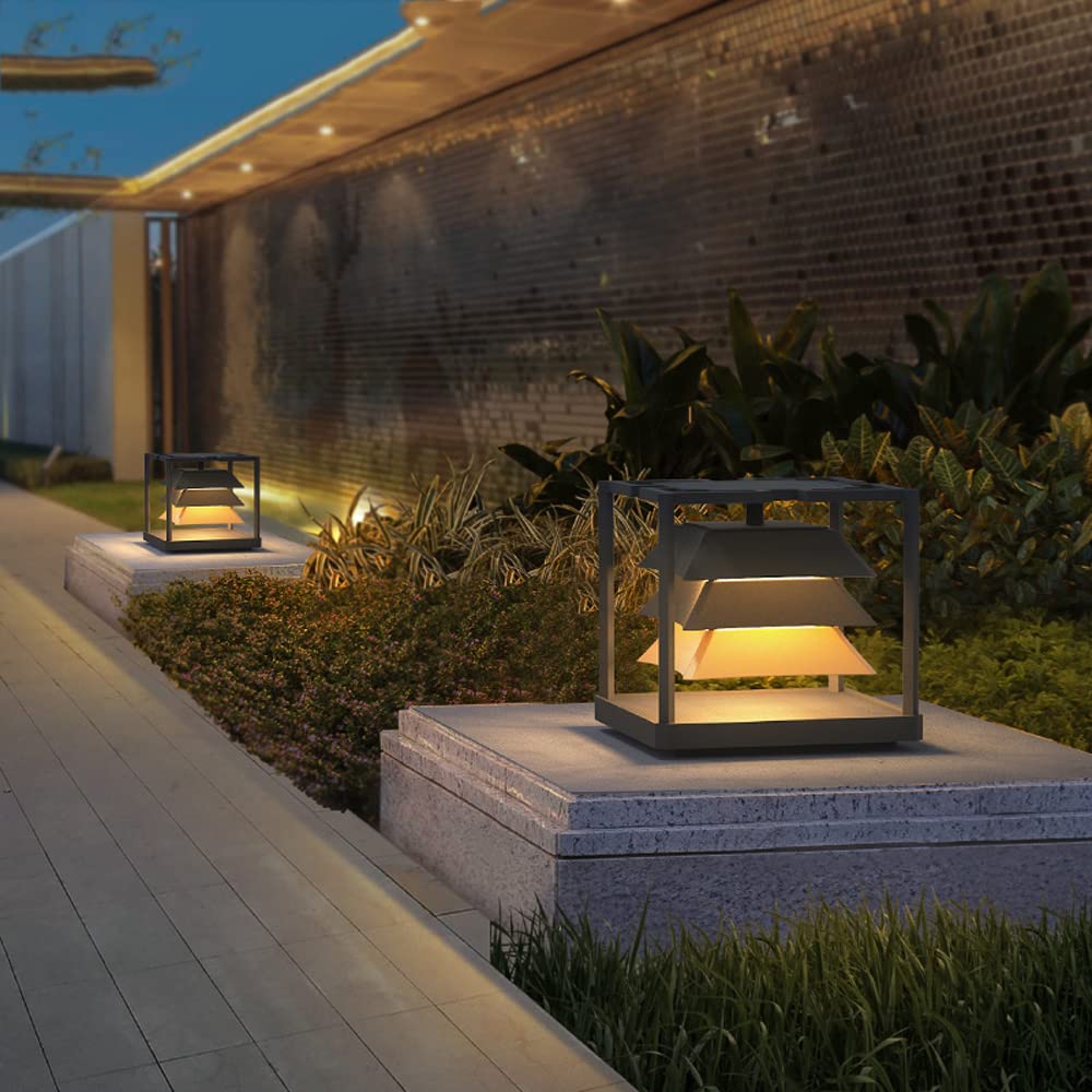 Stainless Steel Outdoor Pier Lights ValueLights Wharf Modern Silver