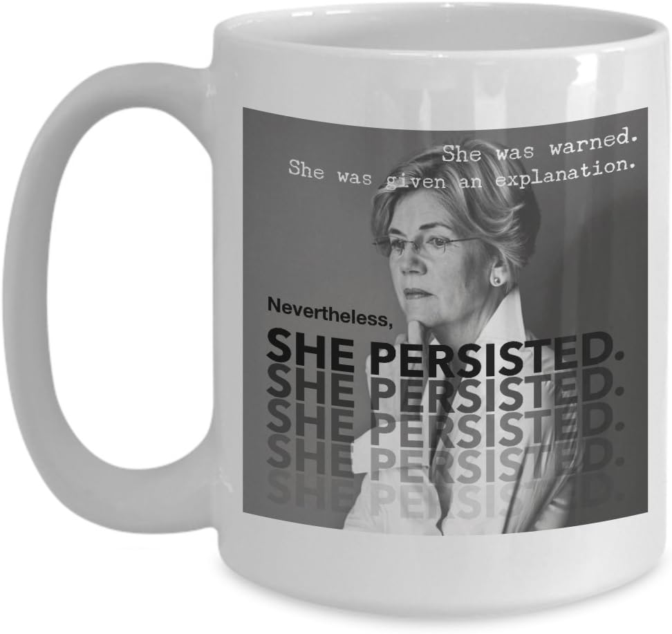 Amazon.com: Elizabeth Warren. Unique coffee mugs featuring strong women ...