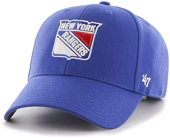 New York Rangers NHL '47 MVP Primary Cap | Adjustable - One Size ...