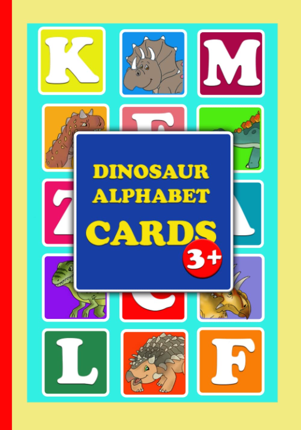 DINOSAUR ALPHABET CARDS: HECHACHENA, MRS KHAOULA: 9798843367121: Amazon ...