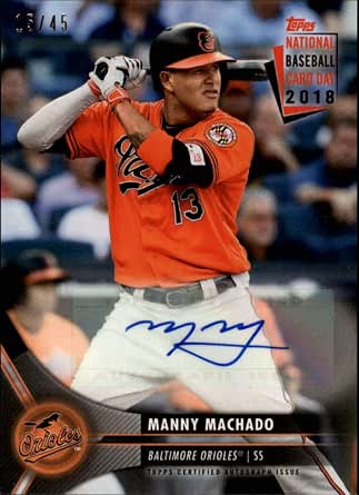 Amazon.com: 2018 Topps National Baseball Card Day Autograph #AU-MM ...