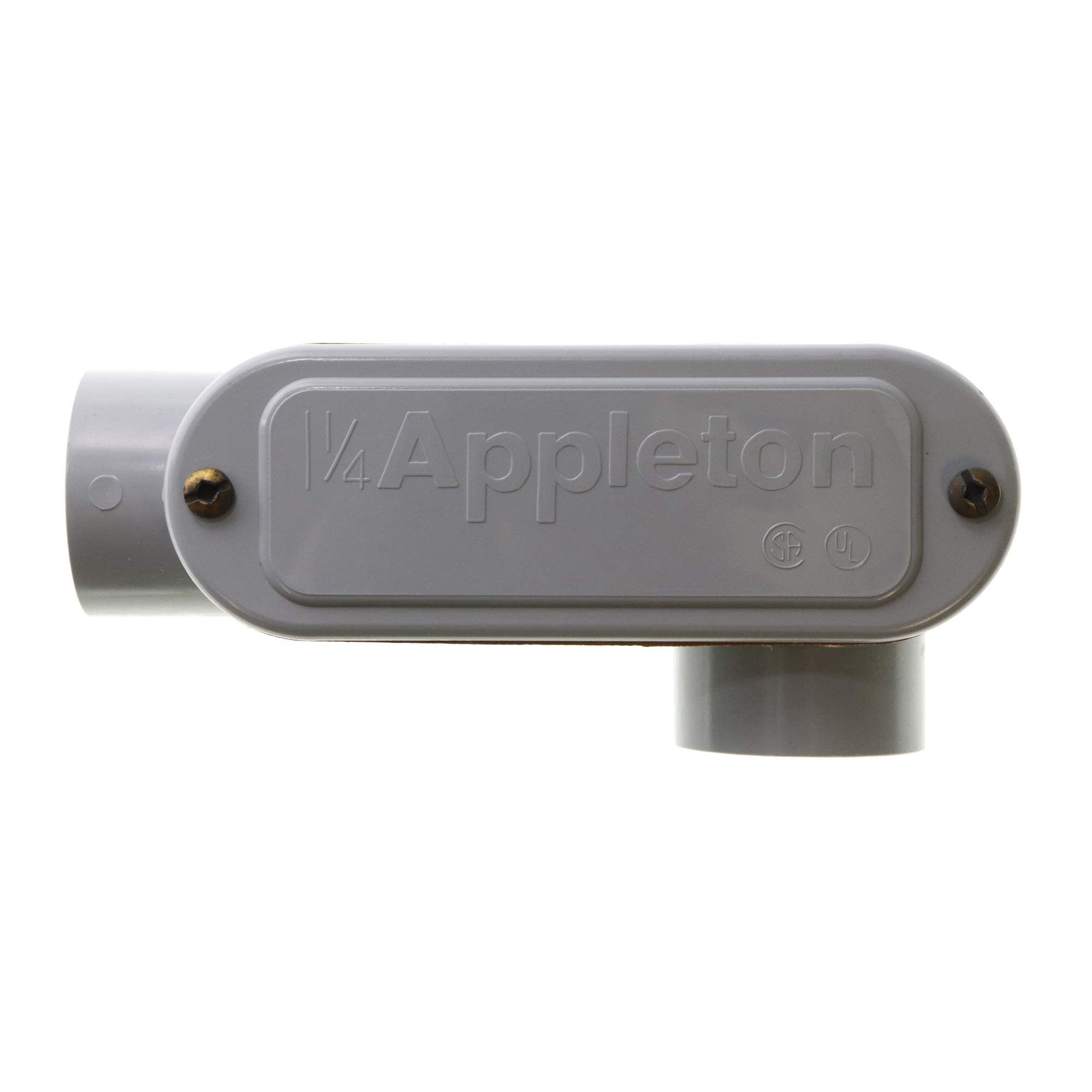Appleton LL125-P Non-Metallic PVC Type-LL Conduit Fitting, 1-1/4-Inch ...