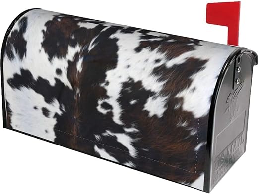 Amazon.com: Cow Mailbox Covers Magnetic Standard Size Mailbox Wraps ...