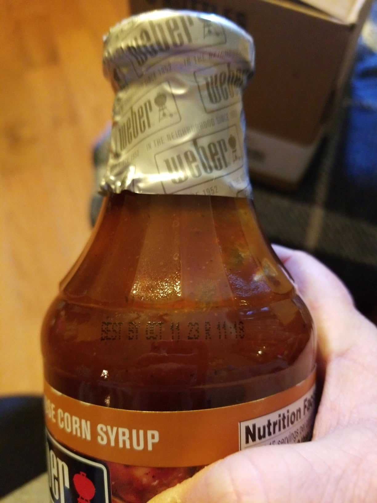 Amazon.com : Weber Sweet & Thick BBQ Sauce, Original, 18 Ounce Bottle ...