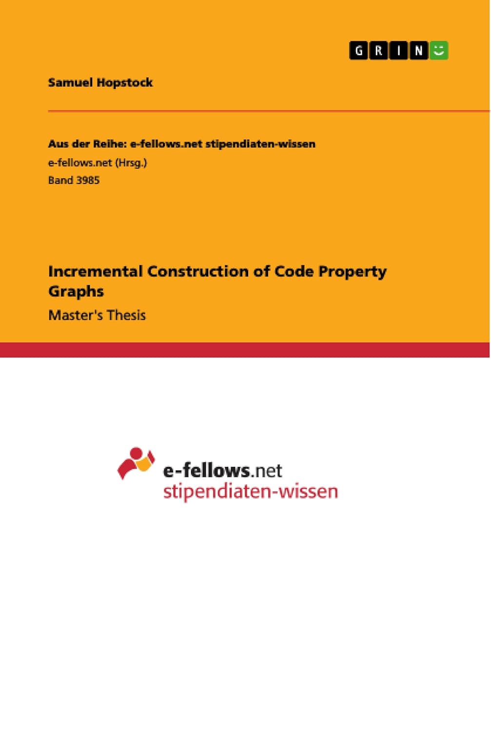 Buy Incremental Construction of Code Property Graphs Book Online at Low ...