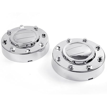 Amazon.com: GRAND ORANGE Front Alcoa Alloy Wheel Center Caps 1-TON ...