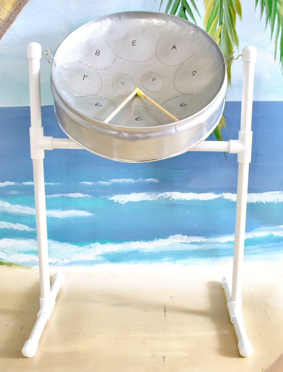 Amazon.com: Steel Drum with Sticks, Stand, "Play along" DVD and Booklet ...