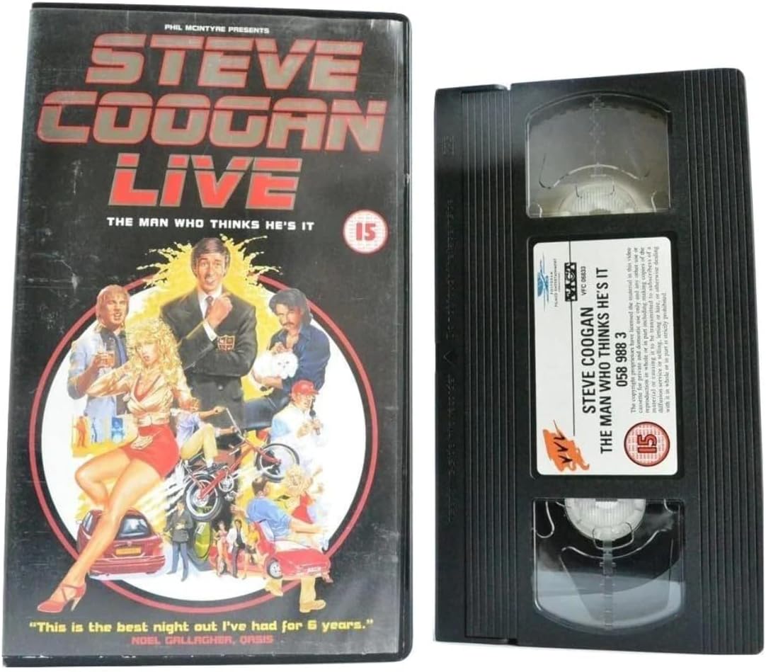 Amazon.com: Steve Coogan: The Man Who Thinks He's It [VHS] : Steve ...
