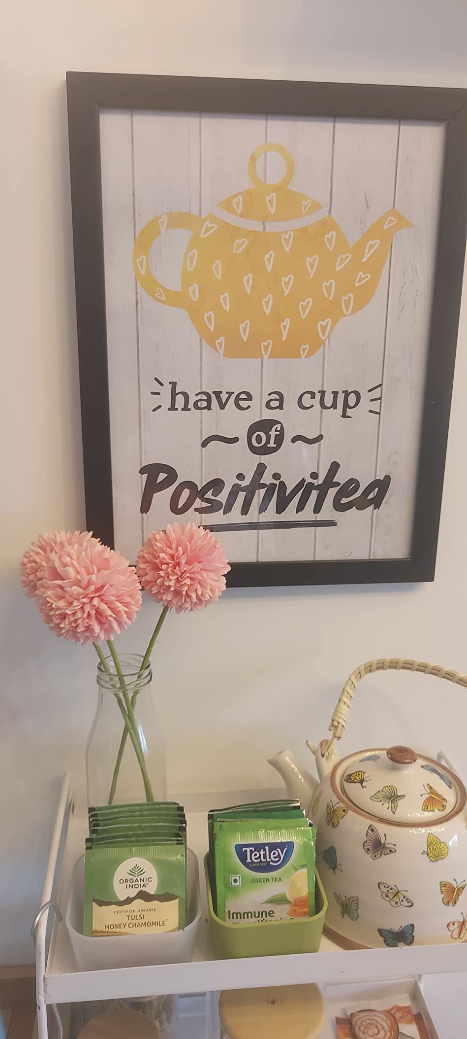 Chaka Chaundh – Tea Quotes Frames - Tea Quotes Wall Frames - Kitchen ...