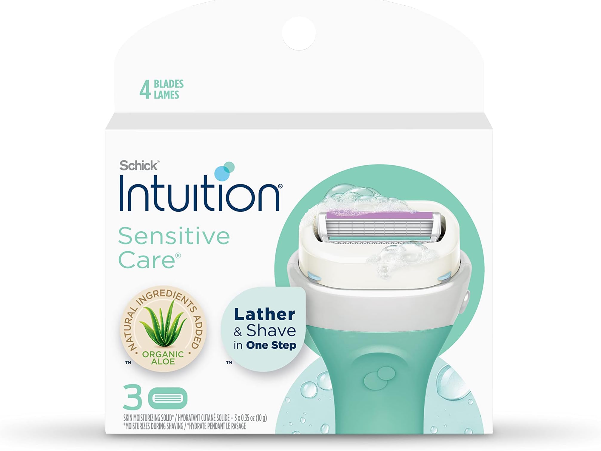 Amazon.com: NEW Schick Intuition Sensitive Care Moisturizing Razor ...
