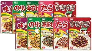 Marumiya Furikake 5 Assorted Flavours of Japanese Rice Topping Rice ...