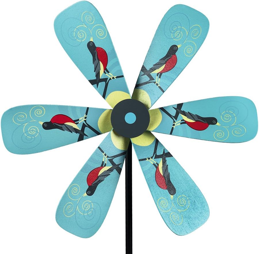 Amazon.com: DB & Company Spin Wheel, Robins : Patio, Lawn & Garden