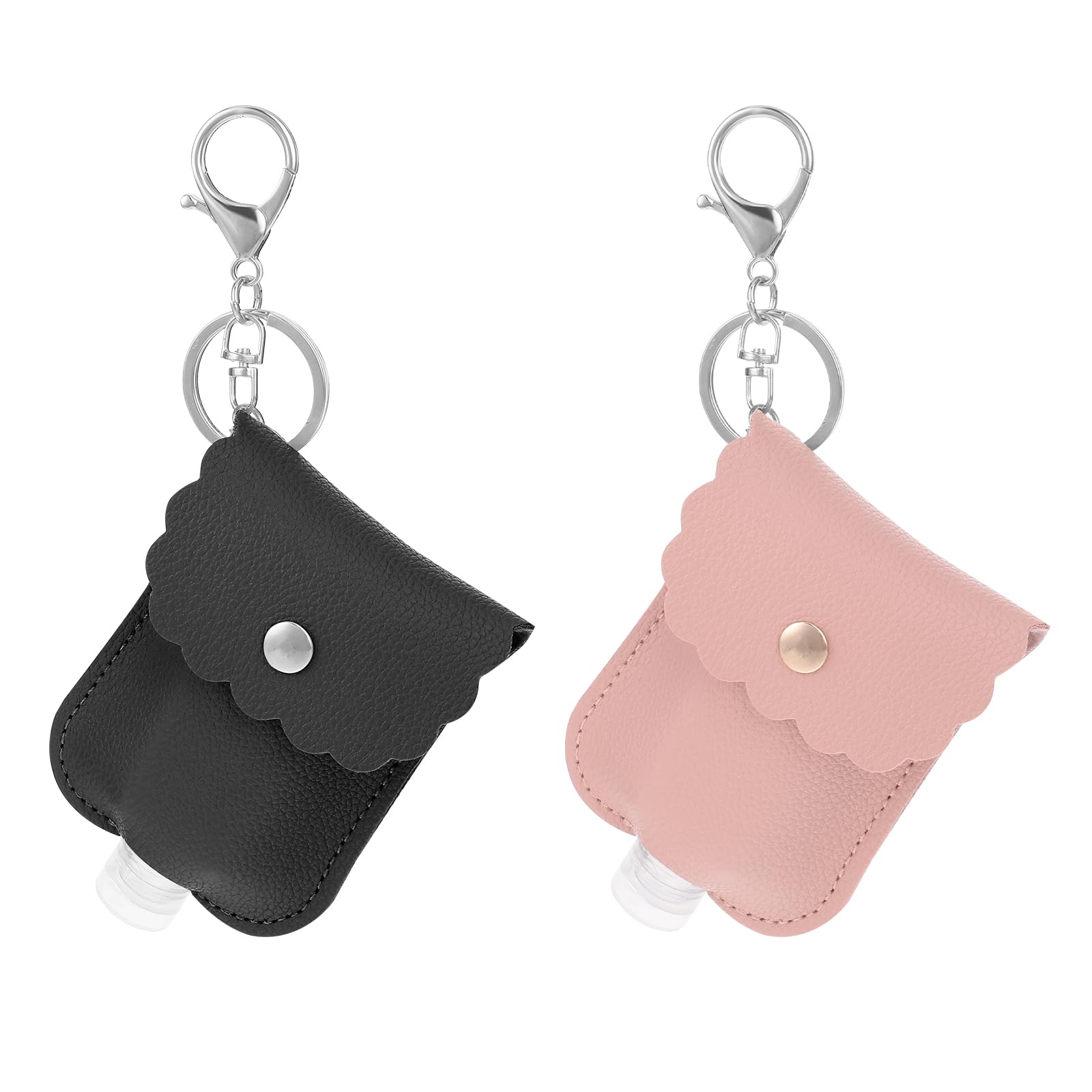 Amazon.com: Giantree 2 Pcs Mini Hand Sanitizer Keychain, Portable ...