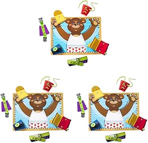 Amazon.com: Melissa & Doug Basic Skills Puzzle Board - Wooden ...
