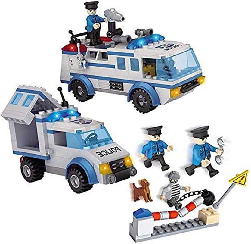 Buy ICW CITY POLICE STATION BUILDING BLOCKS BRICKS for KIDS (4152 (368 ...